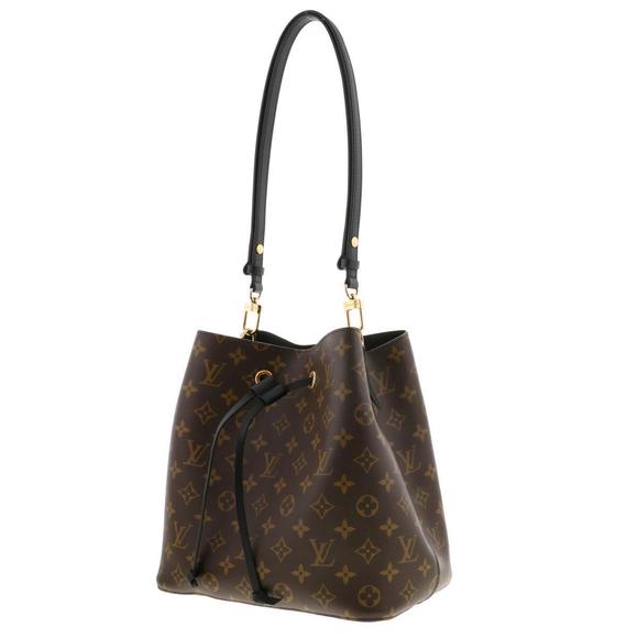 Louis Vuitton | Bags | Louis Vuitton Neonoe Monogram Bag Shoulder Black ...